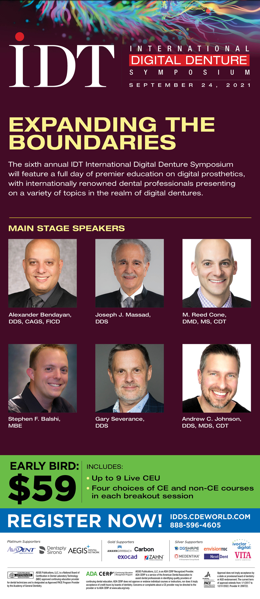 See Our Exciting Lineup of Digital Denture Speakers – Register Today!